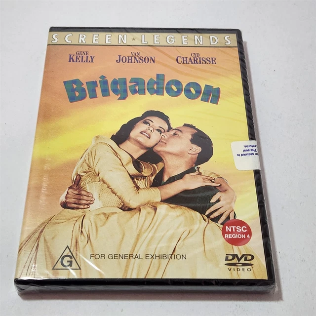 BRIGADOON DVD 1954 Brand New & Sealed Region 4 Gene Kelly Van Johnson ...