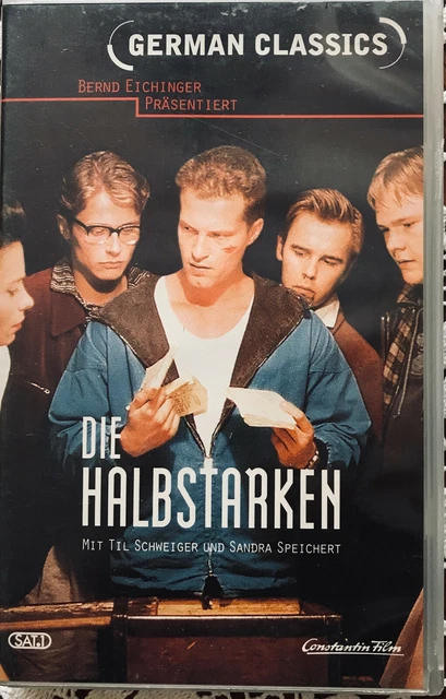 ORIGINAL VHS VIDEOKASSETTE "Die Halbstarken" - Til Schweiger / Sandra Speichert EUR 4,80 ...