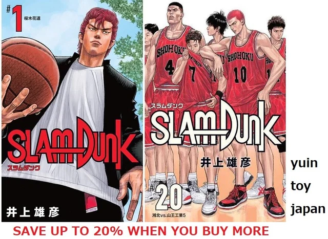 SLAM DUNK NEWLY Reorganized Comic Manga 1-20 Book Set Japanese New Edition EUR 176,07 - PicClick FR