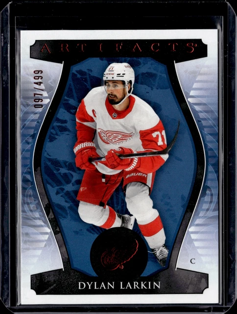 2023-24 UPPER DECK Artifacts Ruby Dylan Larkin 097/499 Detroit Red ...