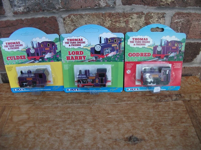 ERTL THOMAS TANK Engine & Friends Trains - CULDEE, LORD HARRY & GODRED ...