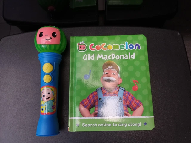 COCOMELON SING ALONG Microphone & Sing Along Book Bundle £10.00 ...