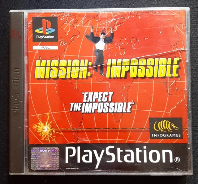 MISSION IMPOSSIBLE EXPECT The Impossible Sony Playstation Ps1 Psx Psone ...