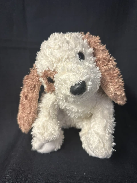 VINTAGE TY CLASSIC Beanie Baby “Beasley” The Dog 2002 Curly Hair Brown ...