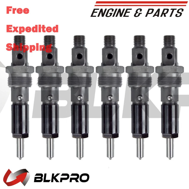 6* INJECTOR SET FOR CUMMINS QSB4.5 3.9L3.8L 6.7L QSL ISB Mechanical ...