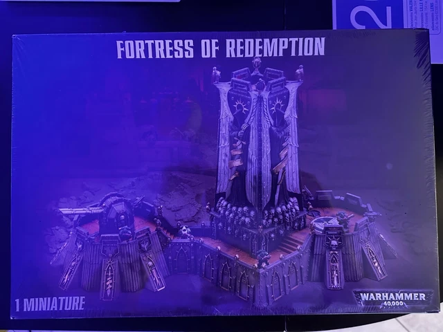 WARHAMMER 40K FORTRESS of Redemption OOP NIB EUR 400,00 - PicClick FR