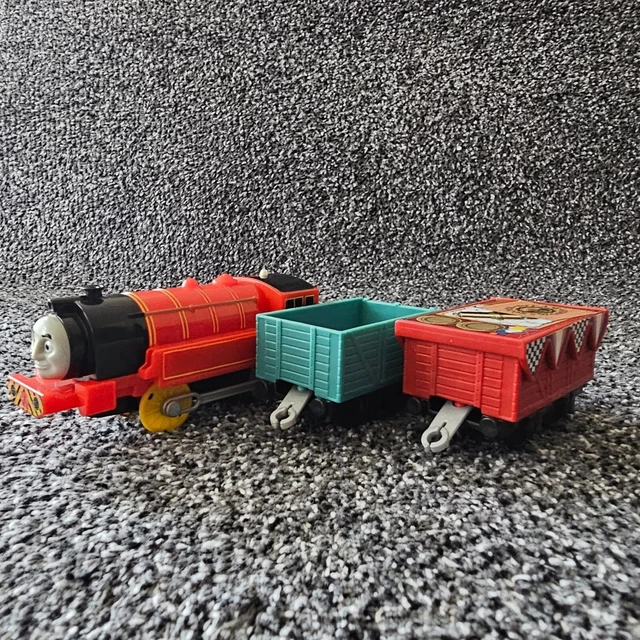 THOMAS THE TANK Engine Tomy Trackmaster Victor Train with Two Tenders £ ...