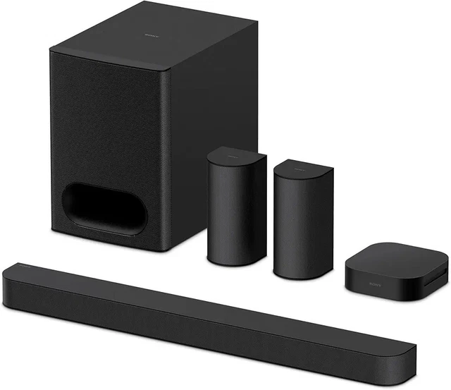 SONY BRAVIA SYSTEM 6 Soundbar And Subwoofer Rear Speakers £375.00 ...