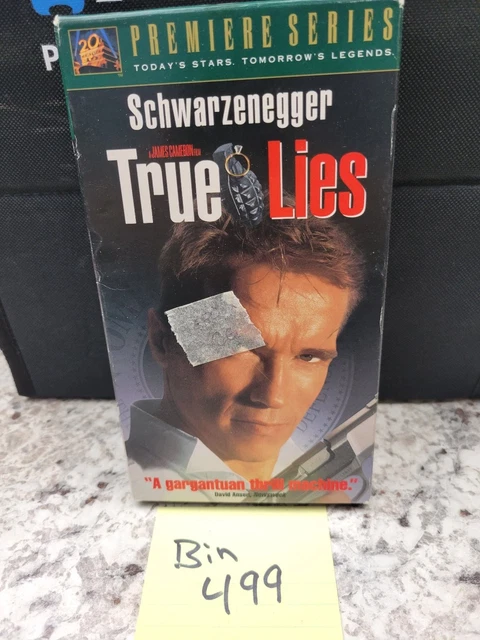 TRUE LIES VHS 1994 Action Thriller Original Release 20th Century Fox £4 ...