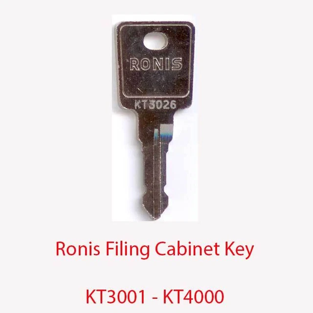 RONIS REPLACEMENT FILING Cabinet Key KT3001 - KT4000 £2.65 - PicClick UK