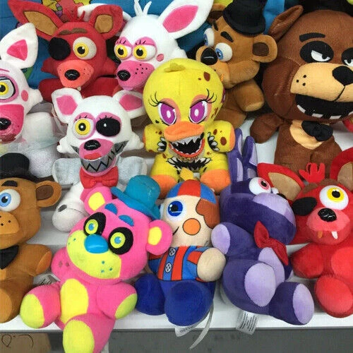 UK FNAF FIVE Nights at Freddy's Plushie Toy Plush Doll Bear Foxy Bonnie ...