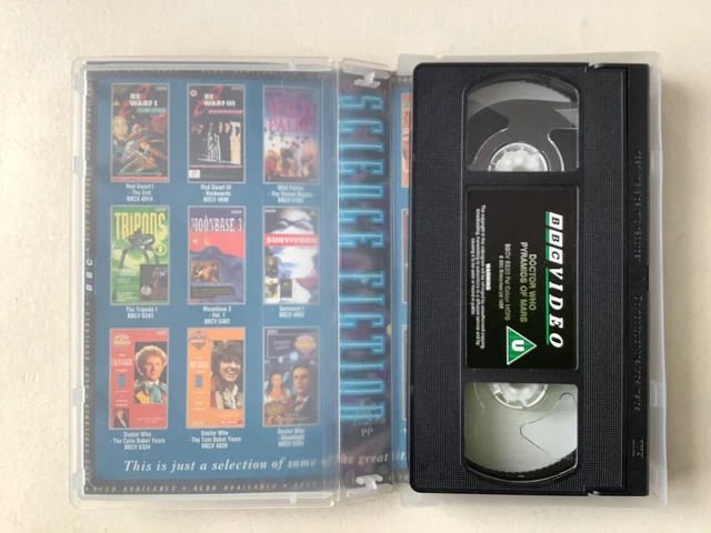DOCTOR WHO: PYRAMIDS Of Mars (Unedited Edition VHS 1985) -Tom Baker £8. ...