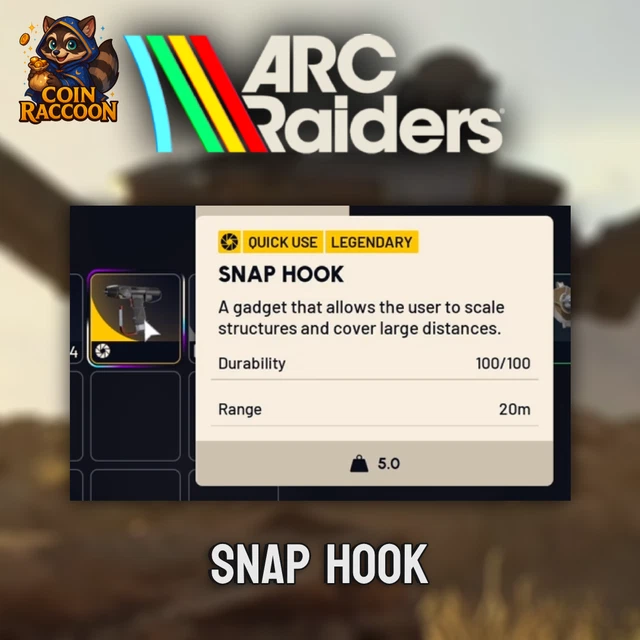 ARC RAIDERS 💫 SNAP HOOK💫 Schnell und Sicher 💫 24/7 💫 Günstig EUR 10,00 ...