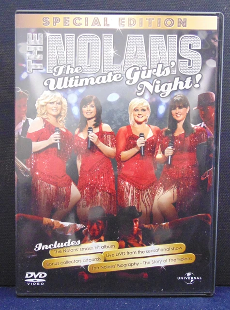 THE NOLANS THE Ultimate Girls' Night --- +Artcards + Inset + Cd + Dvd ...