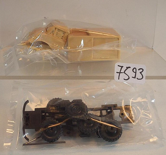 1/87 RESIN BAUSATZ Mercedes Benz Unimog #7593 EUR 29,99 - PicClick DE
