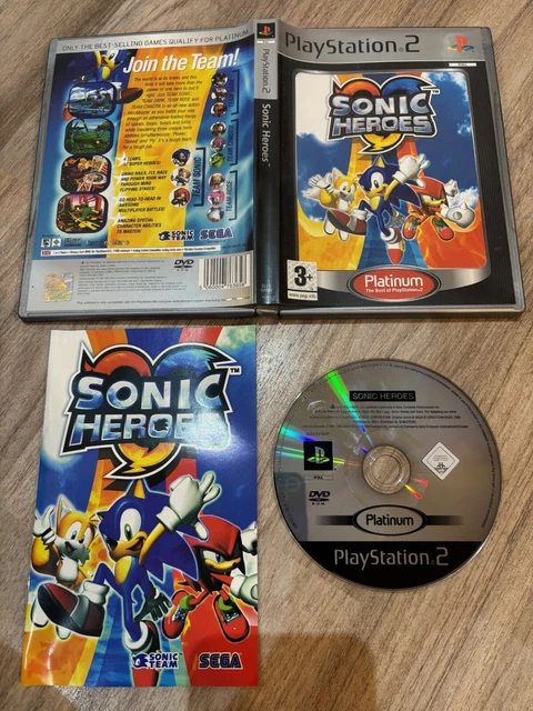 PLAYSTATION 2 PS2 Sonic Heroes PAL 100% Complete Perth Ships $15.00 ...