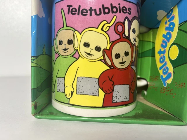 VINTAGE 1996 TELETUBBIES Mug Cup - BBC Worldwide Ragdoll New Boxed £22. ...