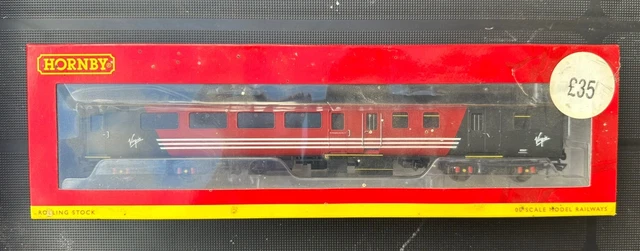 HORNBY R4704 VIRGIN mk2e brake coach with lights '9507' £9.99 - PicClick UK