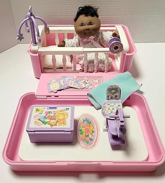 CABBAGE PATCH KIDS bimboli play house bedroom vintage, Mattel 1995 ...