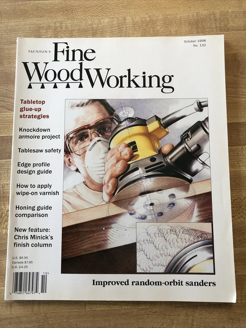 FINE WOODWORKING MAGAZINE October 1998 Tabletop Glue Up Strategies ...
