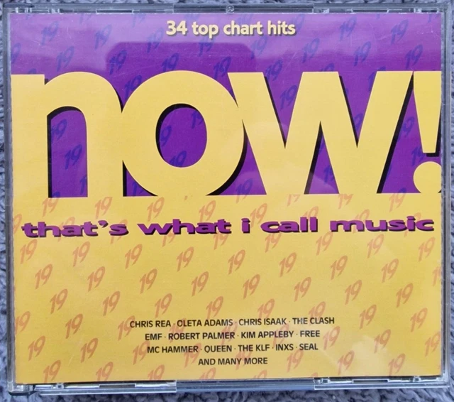 VARIOUS - NOW That's What I Call Music! 19 **RARE CD ALBUM**1991 £19.99 ...