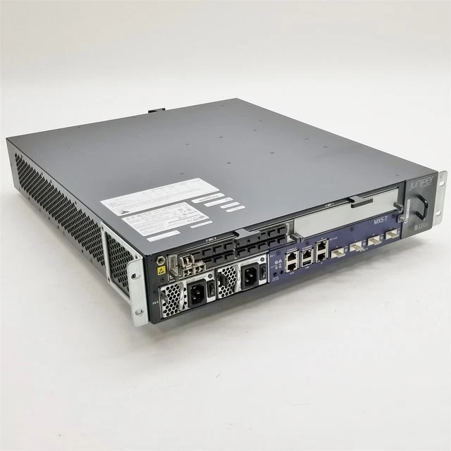 JUNIPER MX5-T INTERNET Universal Edge Corporate Network Router w/MIC-3D ...