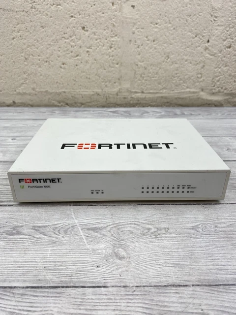 FORTINET FORTIGATE 60E Network Security-Firewall Appliance FG-60E £49.90 - PicClick UK