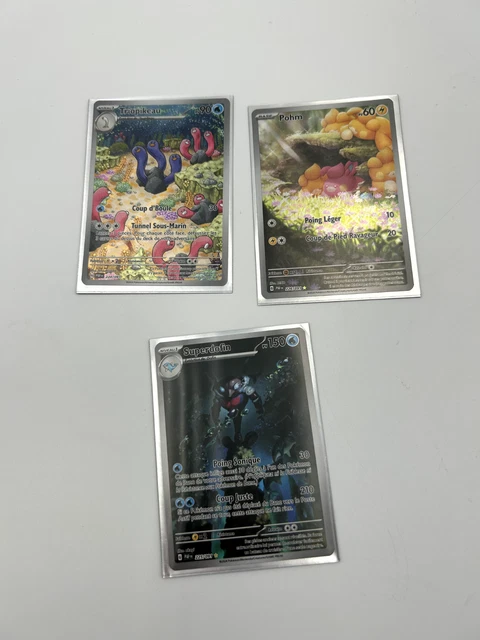 CARTE POKÉMON ULTRA Rare AR - Lot 3 cartes AR - écarlate et violet EUR ...