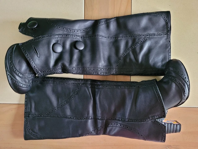 IRREGULAR CHOICE SPIT Spot Size 8 (41) Boots, Steampunk Victoriana ...