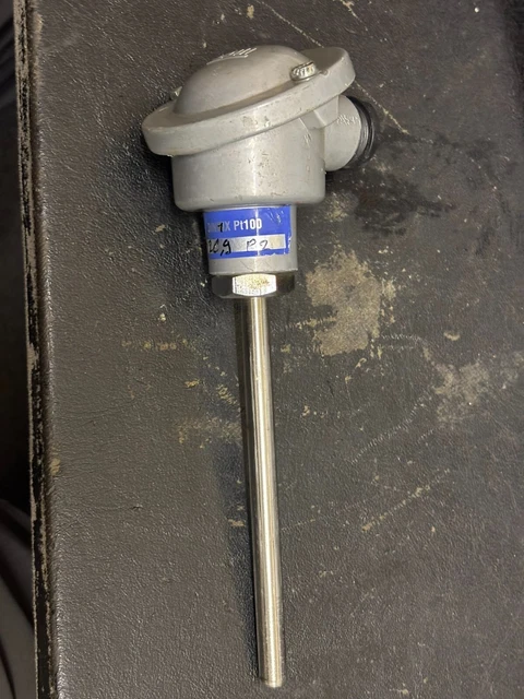 TRON SENSORS RTD Pipe Clamp Temperature Sensor Pt100 Used 1 Year ...