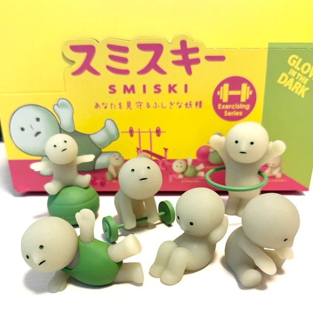 SMISKI SERIE DE Ejercicios Mini Figura 6 Tipos Set Sin Caja Nuevo EUR ...