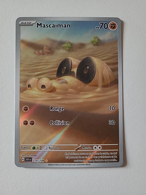 CARTE POKEMON MASCAIMAN AR 216/198 Ecarlate Et Violet Ev01 SV1 FR EUR 8 ...