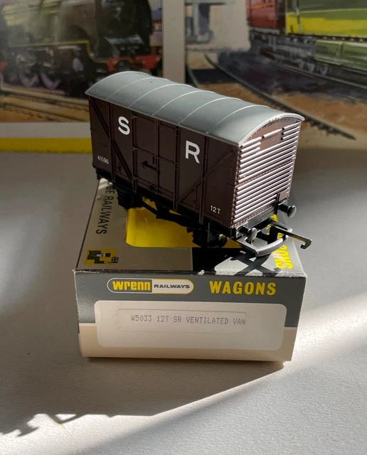 WRENN MODEL RAILWAYS Wagon W5033 SR Vent Van, Winsford Version Period ...