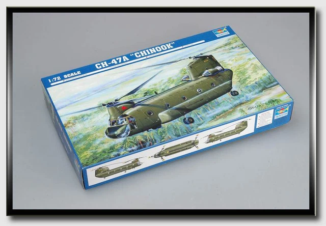 TRUMPETER MODEL KIT 1/72 Boeing CH-47A Chinook #1621 $44.50 - PicClick AU