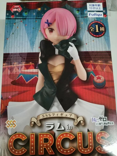 TAITO RE:ZERO RAM In Circus Figure Japan Toreba Anime £24.99 - PicClick UK