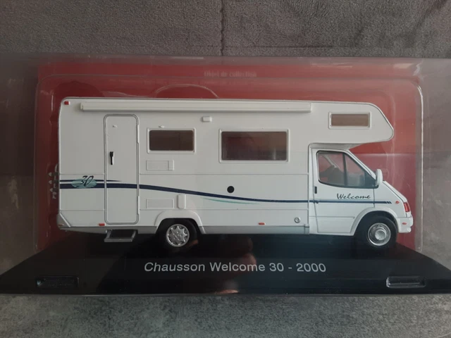 CAMPING-CAR 1/43 , Chausson Welcome 30 (Ford Transit ) , 2000 EUR 35,00 ...
