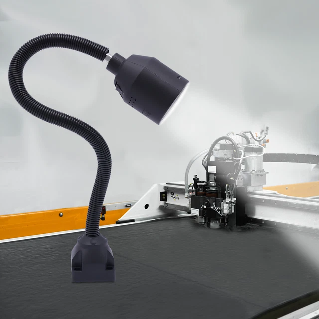 LAMPADA MACCHINA LED CNC base fissa/fixed luce da lavoro fari luci 5 W ...