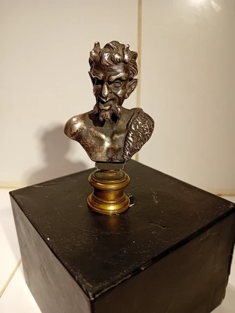 ANCIEN CACHET SCEAU Bronze au Diable Satire 19ème Siècle EUR 150,00 ...