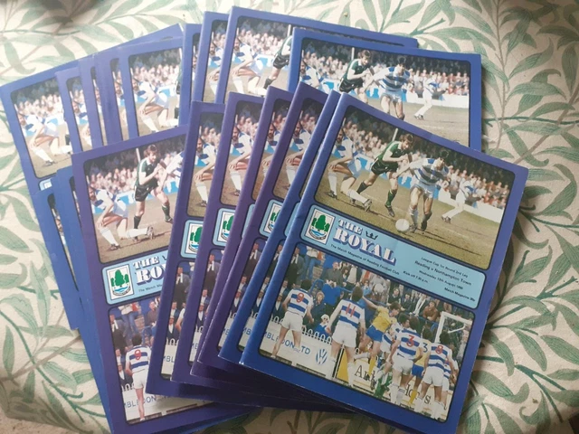 READING FC HOME football programmes 1980/81 - you choose £2.53 ...