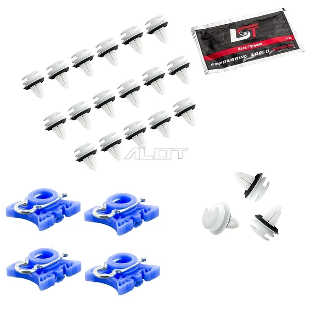 POUR BMW Z3 E34 E36 Lève-vitre Kit de Réparation Clips de Fixation ...
