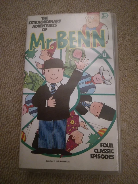 THE EXTRAORDINARY ADVENTURES Of Mr. Benn Vhs £0.99 - PicClick UK