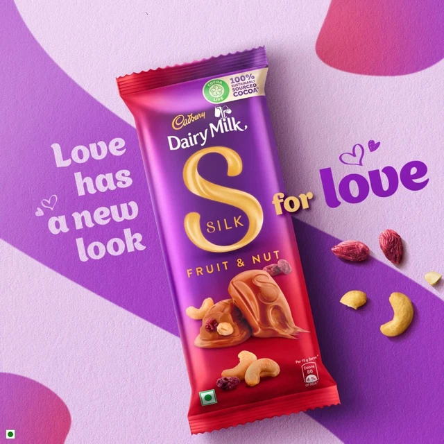 CADBURY DAIRY MILK Silk Barre de chocolat aux fruits et aux noix ... CADBURY DAIRY MILK Silk Barre de chocolat aux fruits et aux noix ...