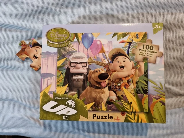 DISNEY STORE CARL & Russell Jigsaw Puzzle Pixar Up 100 Pieces Exclusive ...