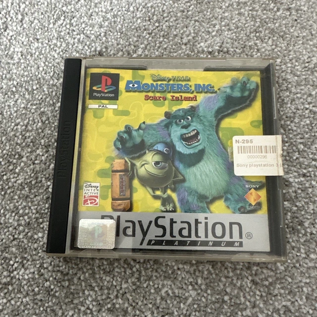 MONSTERS INC SCARE Island Sony Playstation 1 Game (2002) - TESTED AND ...