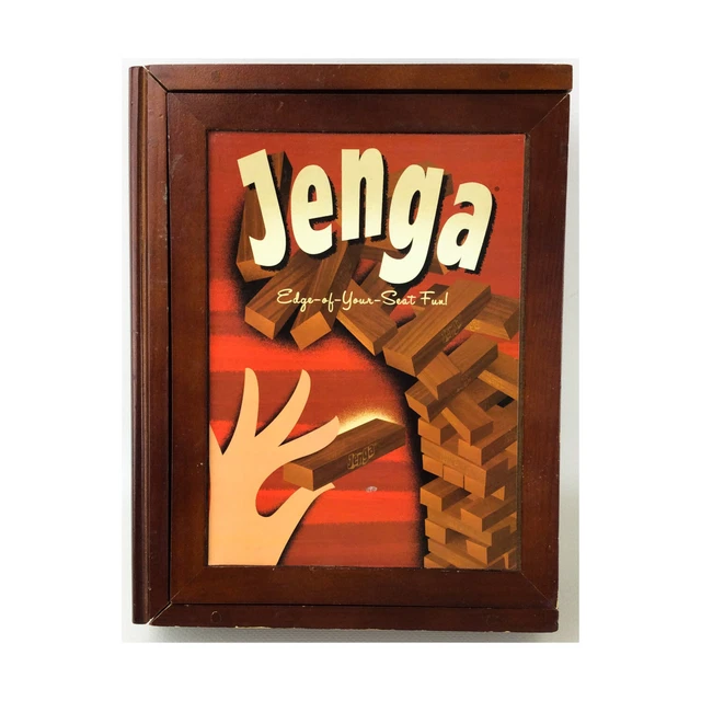 HASBRO BOARDGAME JENGA - Vintage Game Collection Box VG+/EX £57.86 ...