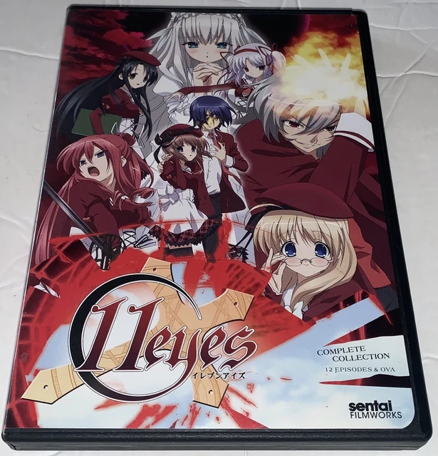 11 EYES ( Complete Collection Anime, 2 Disc DVD Set, Sentai filmworks ...