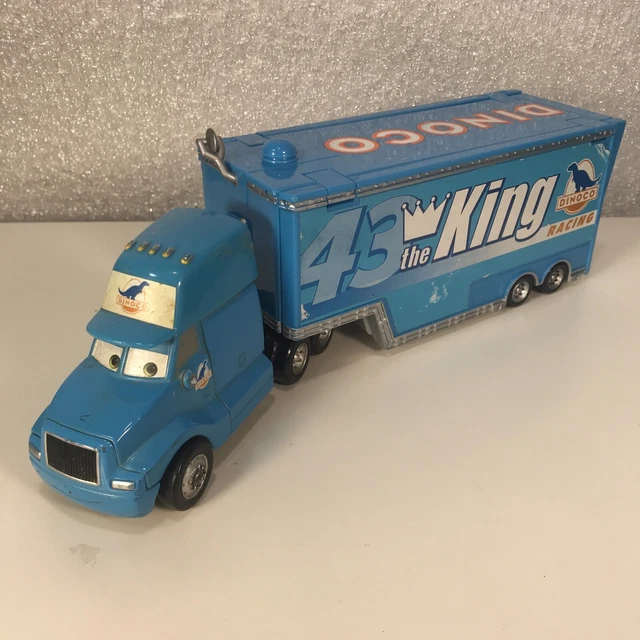 DISNEY PIXAR CARS Movie Lightning McQueen The King Dinoco Trailer Die ...