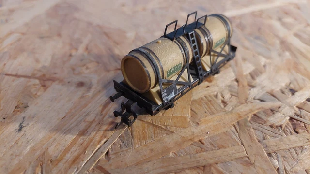 SPUR TT, GÜTERWAGEN / Weinfasswagen der SNCF von Zeuke/BTTB, ohne OVP ...