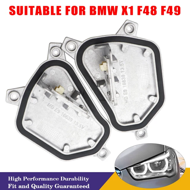 2 FARI LED DRL Luce diurna Modulo 63117428790 63117428780 per BMW X1 X2 ...