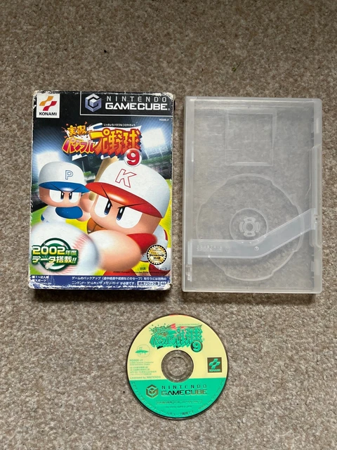 JIKKYO POWERFUL PRO Yakyu 9 Baseball Nintendo GameCube NGC GC Japan ...